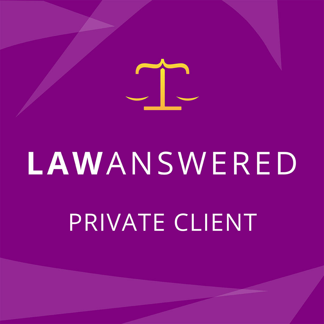 Private Client - Law Study Notes – Law Answered