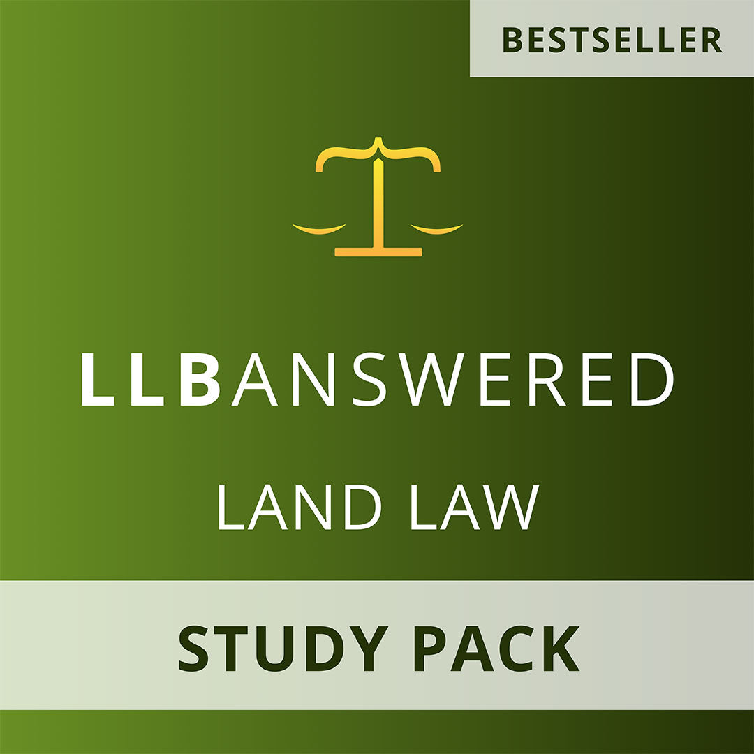Land Law Study Notes - LLB Study Pack (Core Guide and Case Book) – Law ...