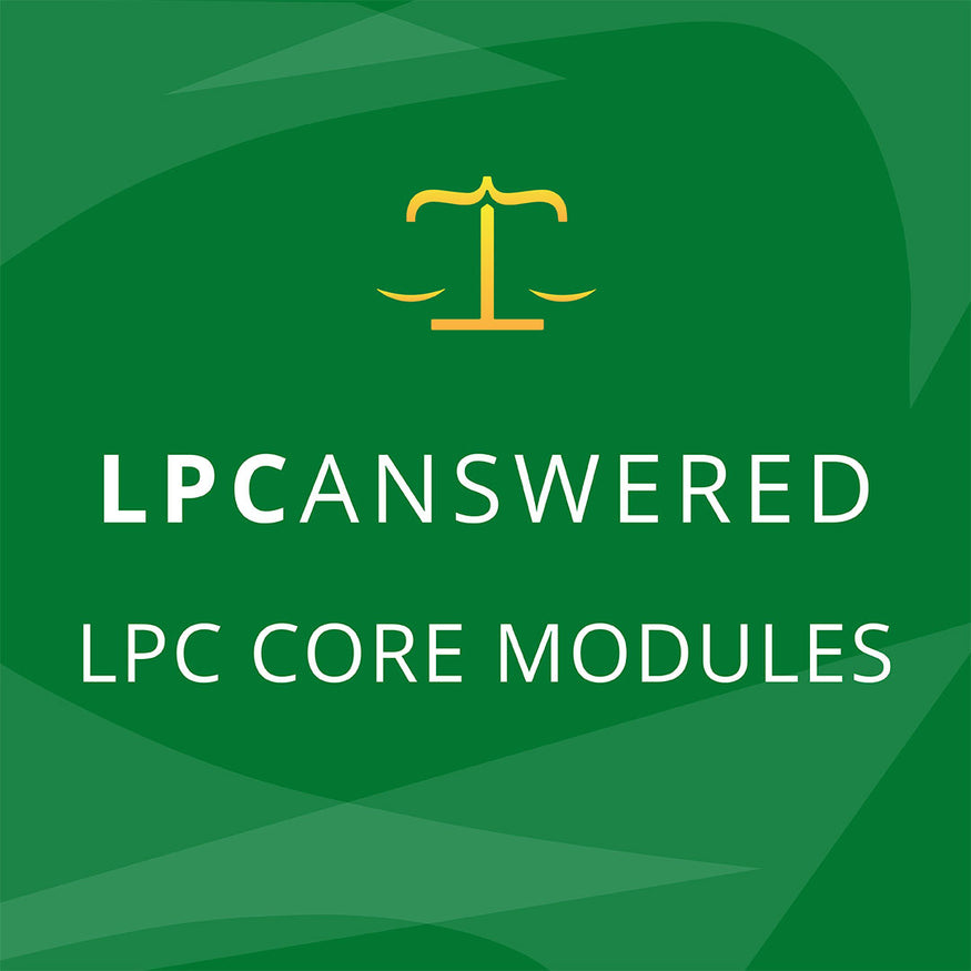 LPC Law Notes – Law Answered
