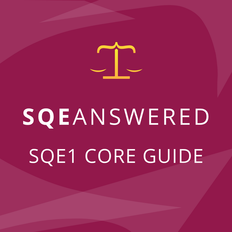 SQE1 Core Guide Books - FLK1 & FLK2 Subjects - Law Study Notes – Law ...